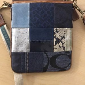 Coach | Bags | Vintage Coach Denim Crossbody | Poshmark